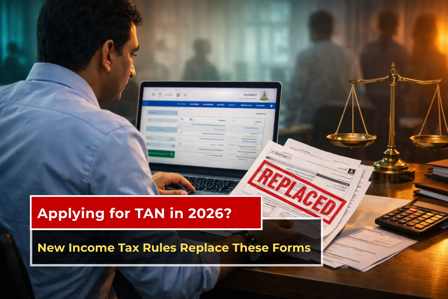 Applying for TAN? New Income Tax Rules Replace These Forms in 2026